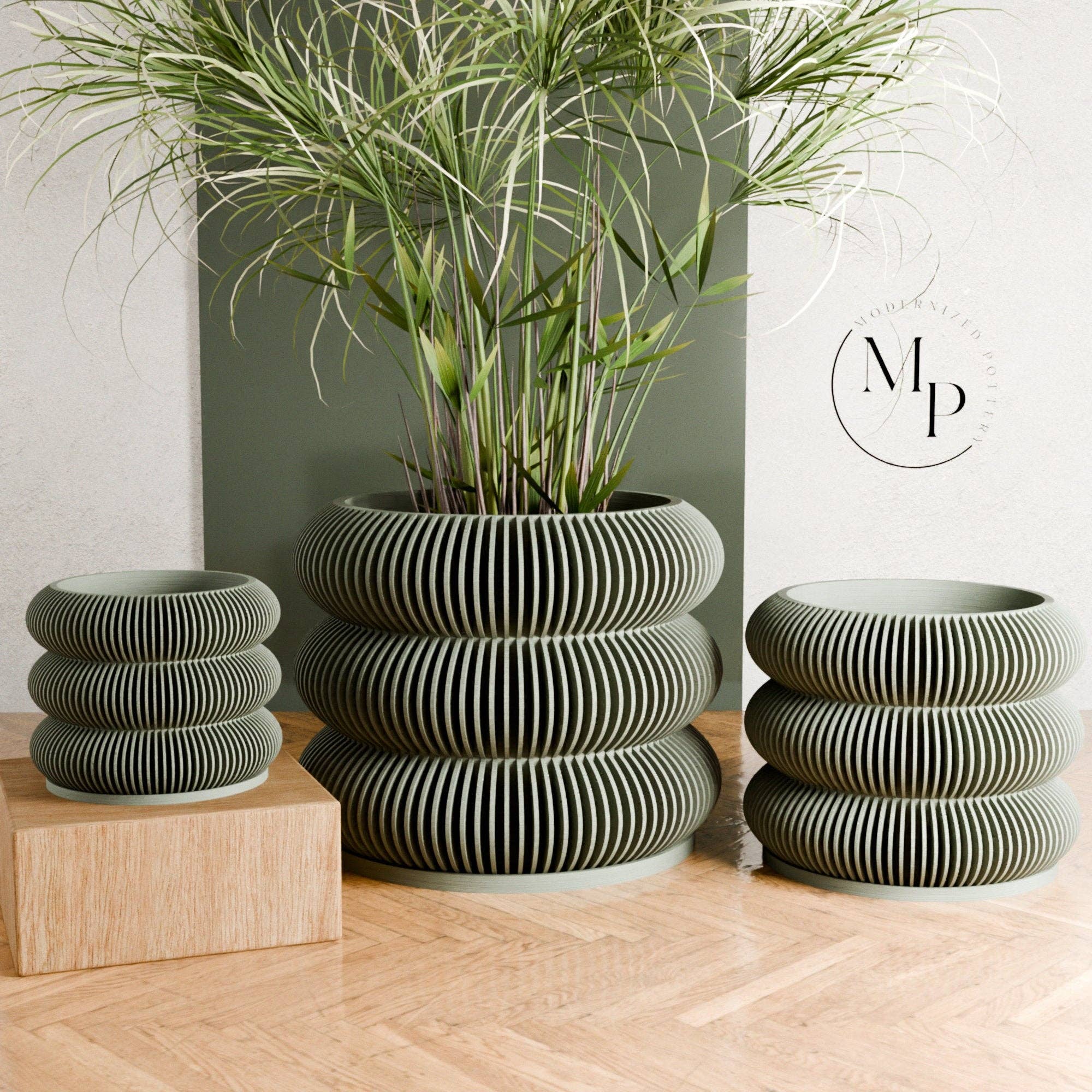 Triple BUBBLES Planter | Timber & Fieldstone