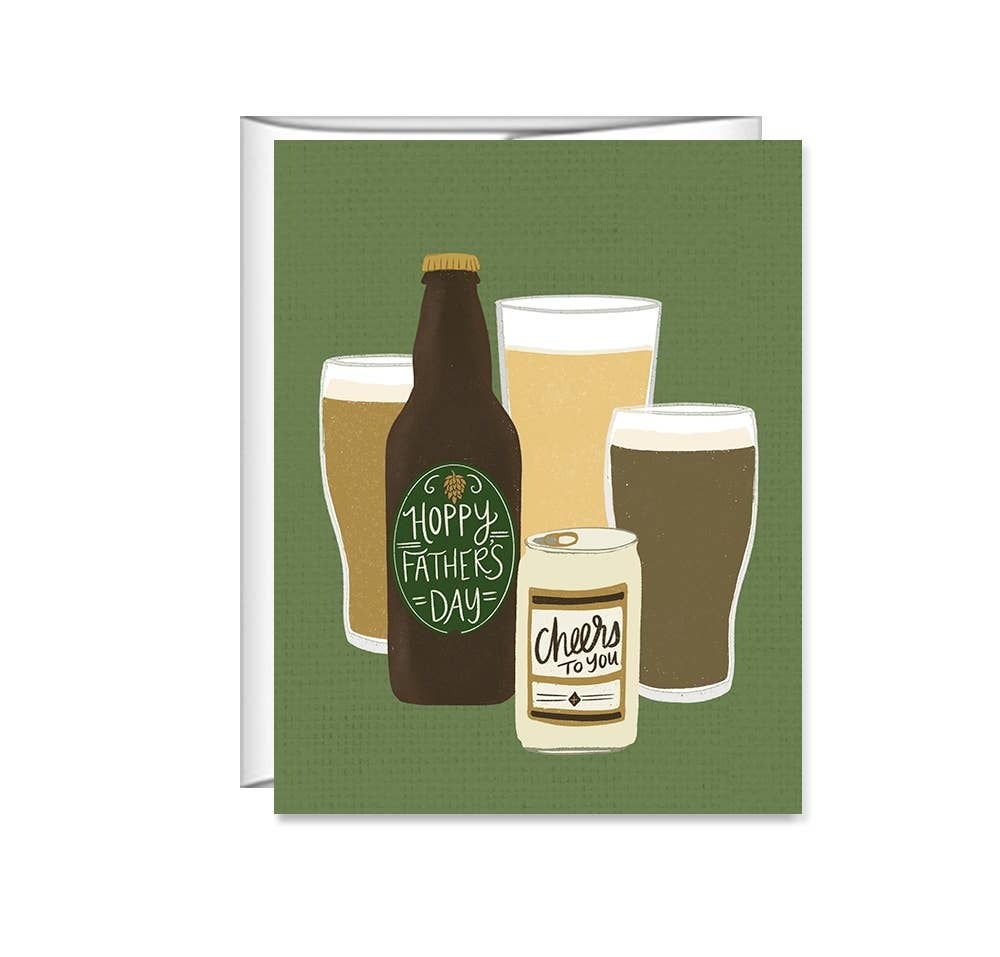 Hoppy Father's Day - beer, Father's Day card | Timber & Fieldstone