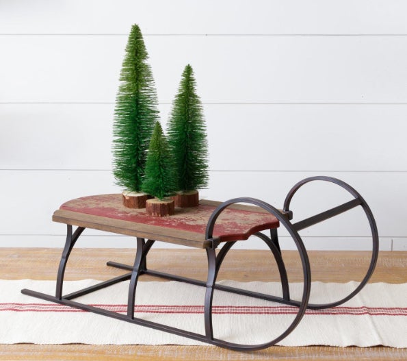 Antique Wooden Sled | Timber & Fieldstone