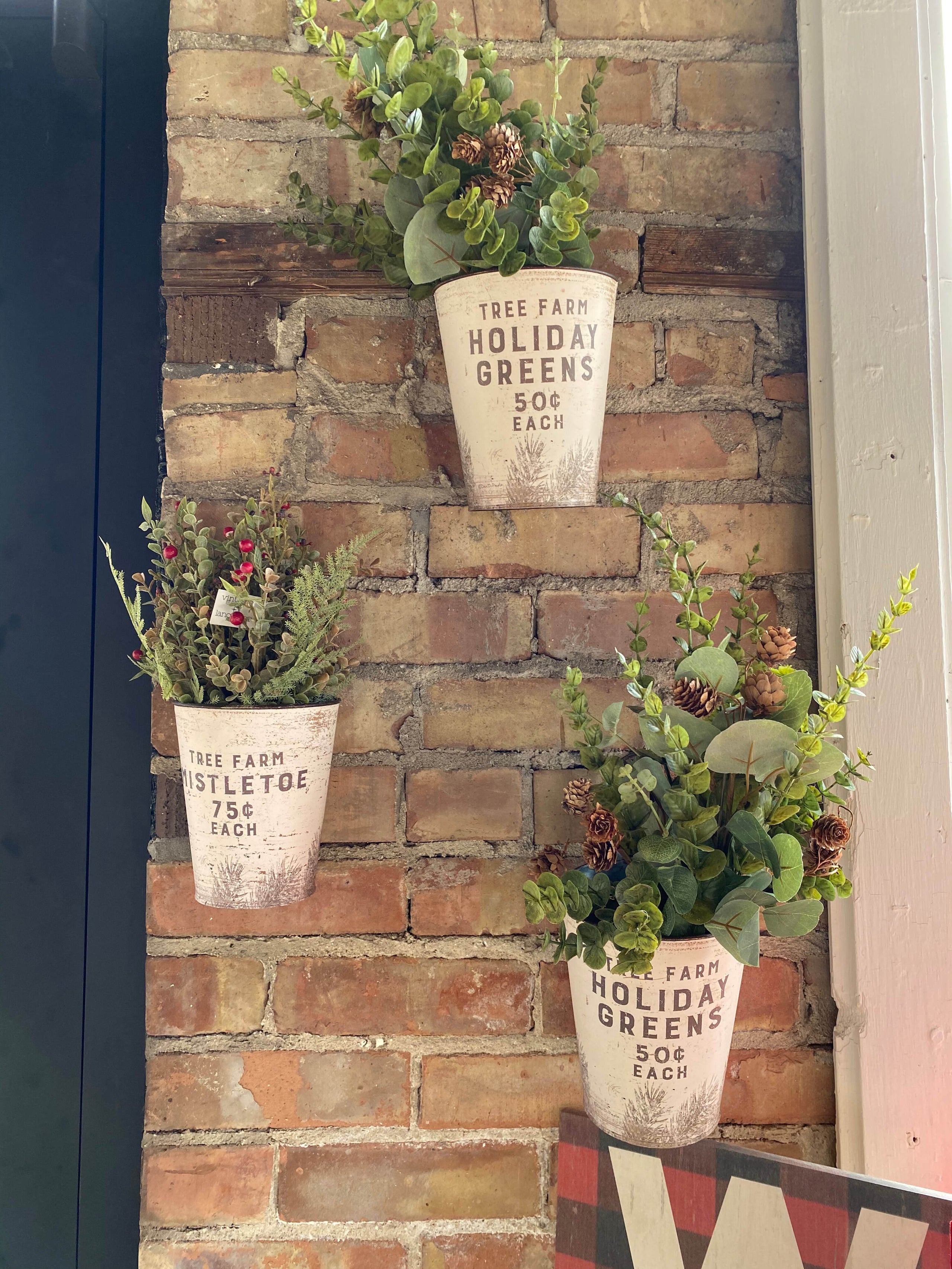 Wall Buckets- Tree | Timber & Fieldstone
