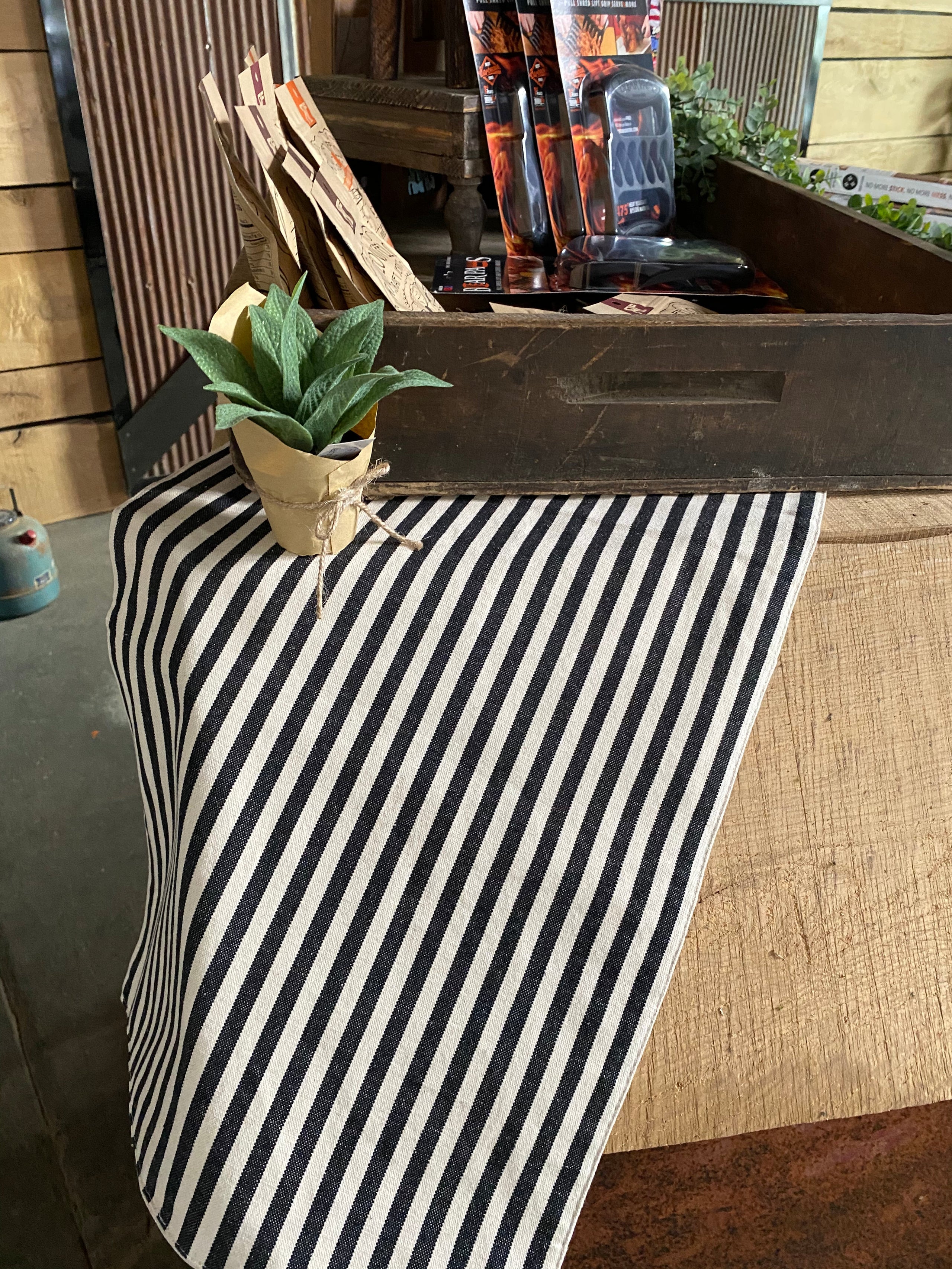 Clean Lines Table Runner | Timber & Fieldstone