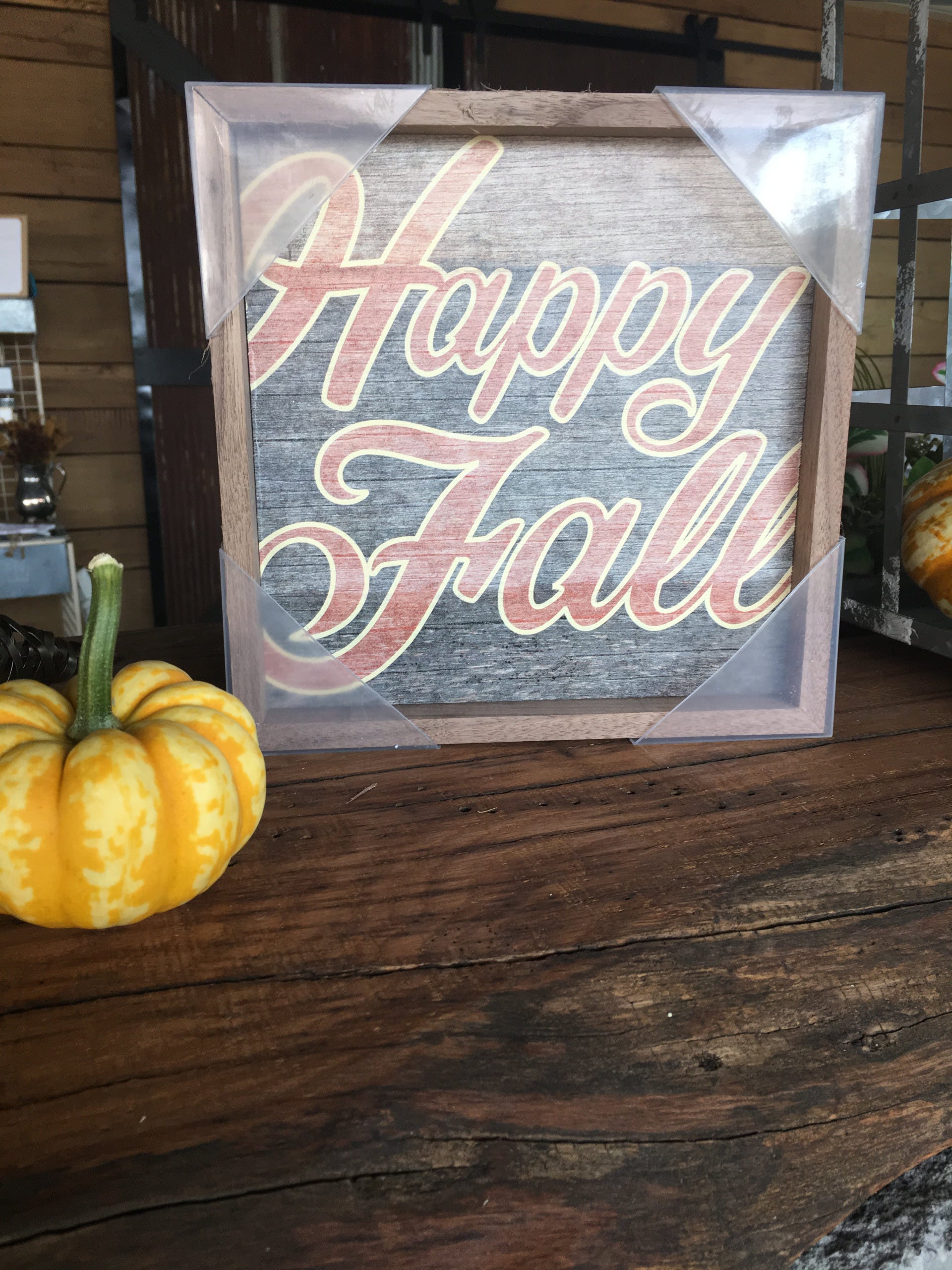 Happy Fall Sign | Timber & Fieldstone
